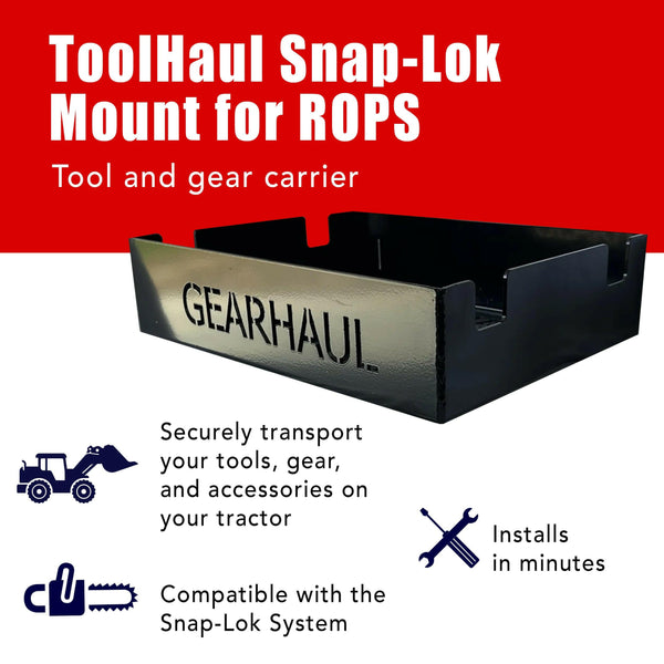 ToolHaul Snap-Lok Rotating Mount for Tubing & ROPS